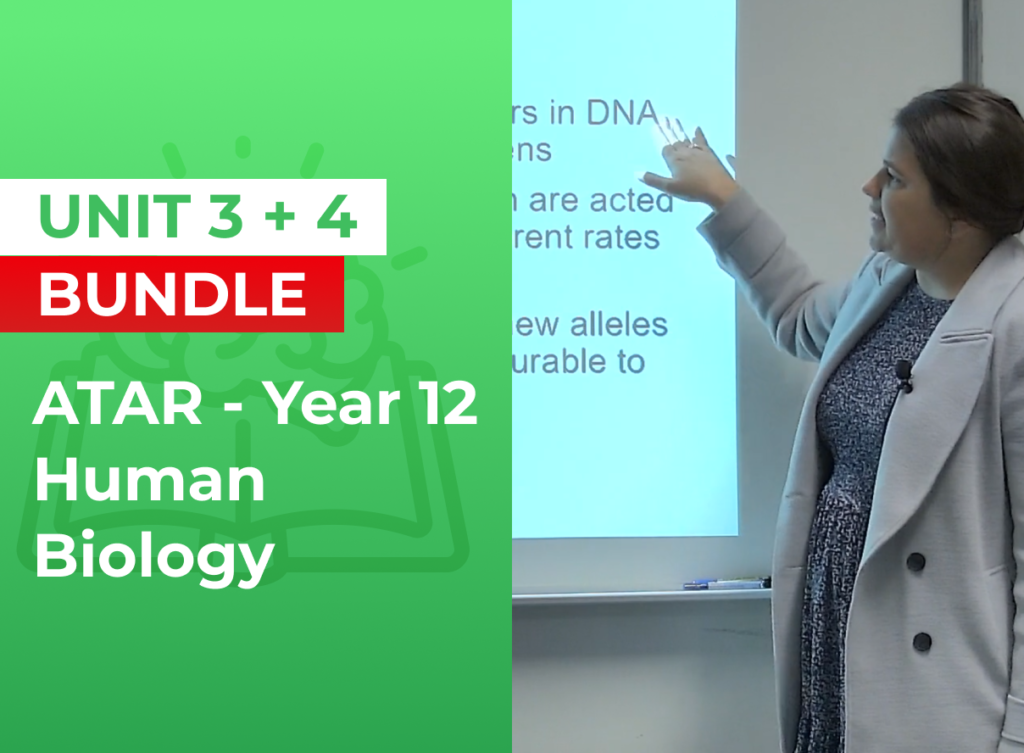 Yr 12 ATAR - Human Biology - Unit 3 and 4 - ATAR Support